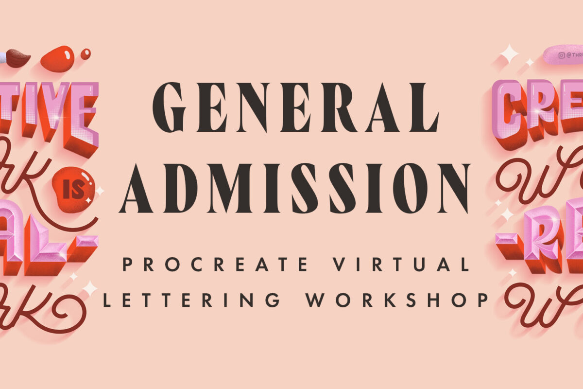 General Admission April Procreate Workshop Threeologie General Admission April Procreate Workshop Threeologie
