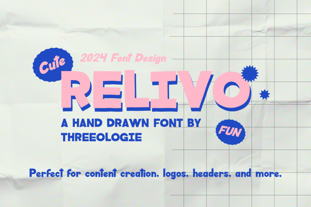 Relivo Font | Threeologie